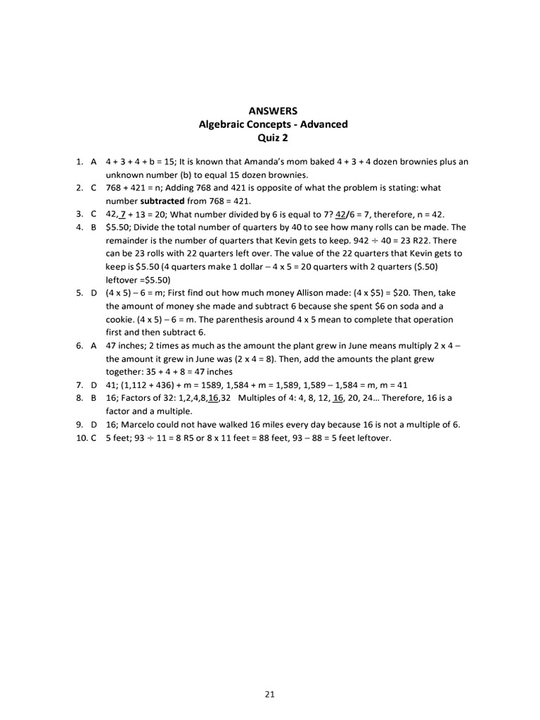 Map Test - Maths 4TH Grade | PDF