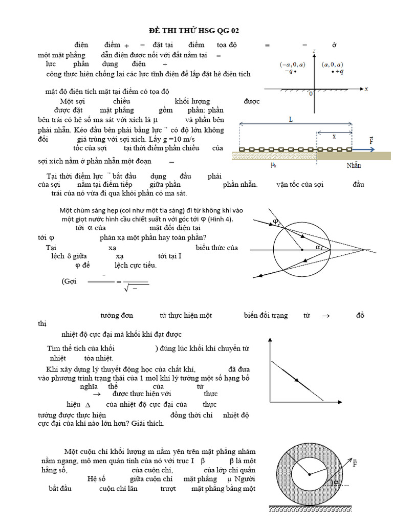 q x y z a a a a: Đề Thi Thử Hsg Qg 02 | PDF