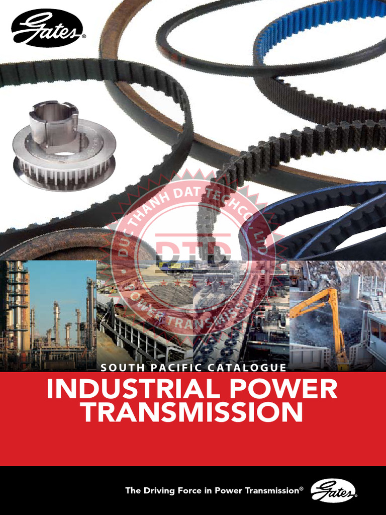 Gates Catalogue | PDF | Belt (Mechanical) | Manufactured Goods