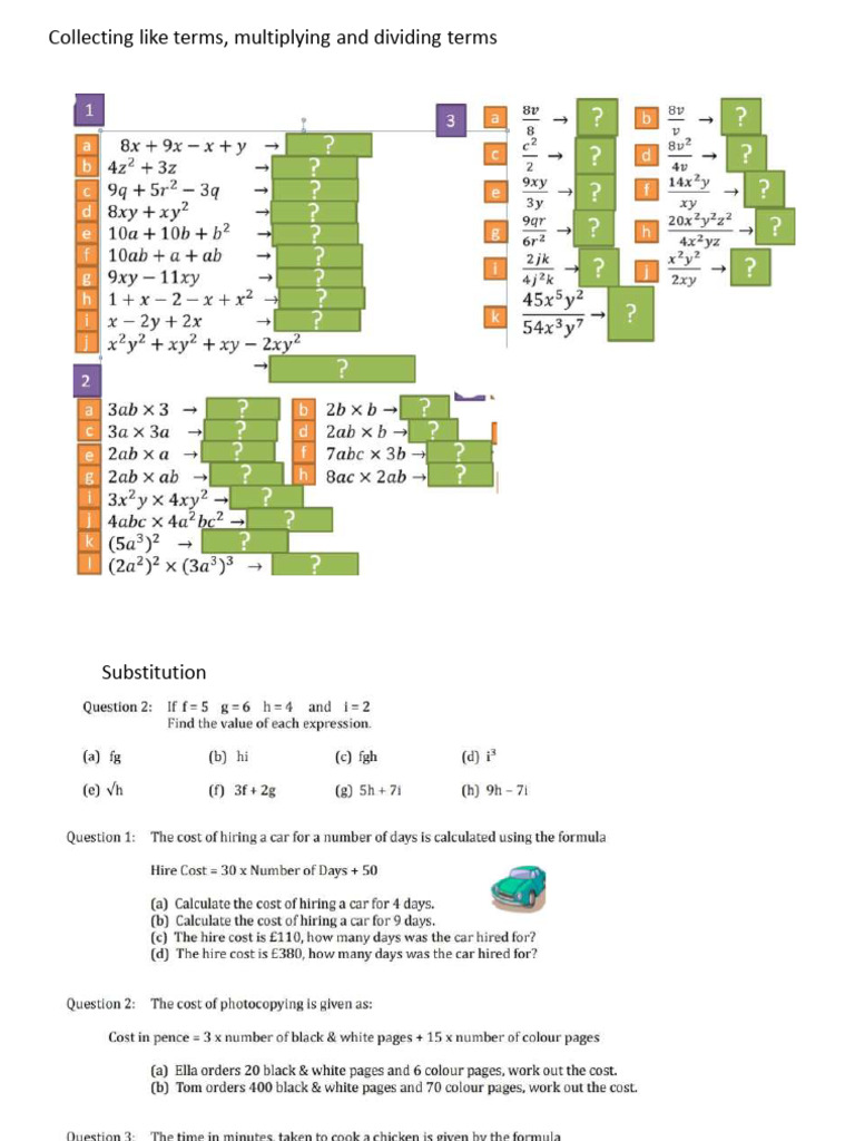 Homework Algebra Course | PDF