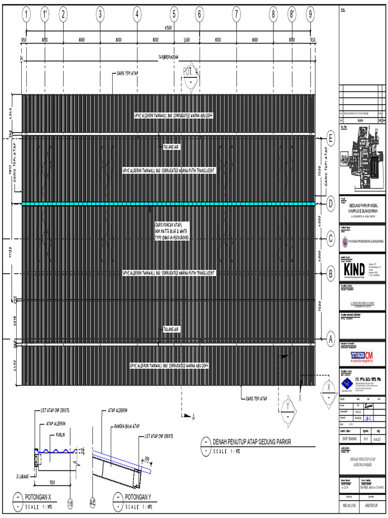 Denah Penutup Atap Gedung Parkir | PDF | Design | Innovation