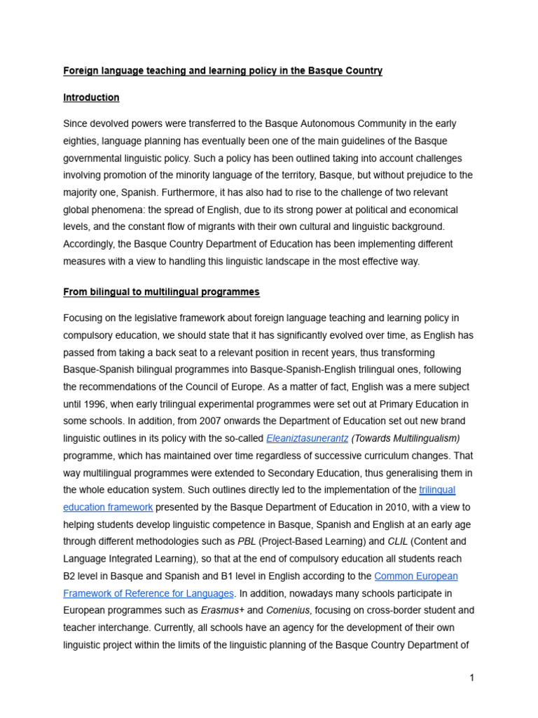 Pec 2 Research Activity (Unit 4) | PDF | Multilingualism | Foreign Language