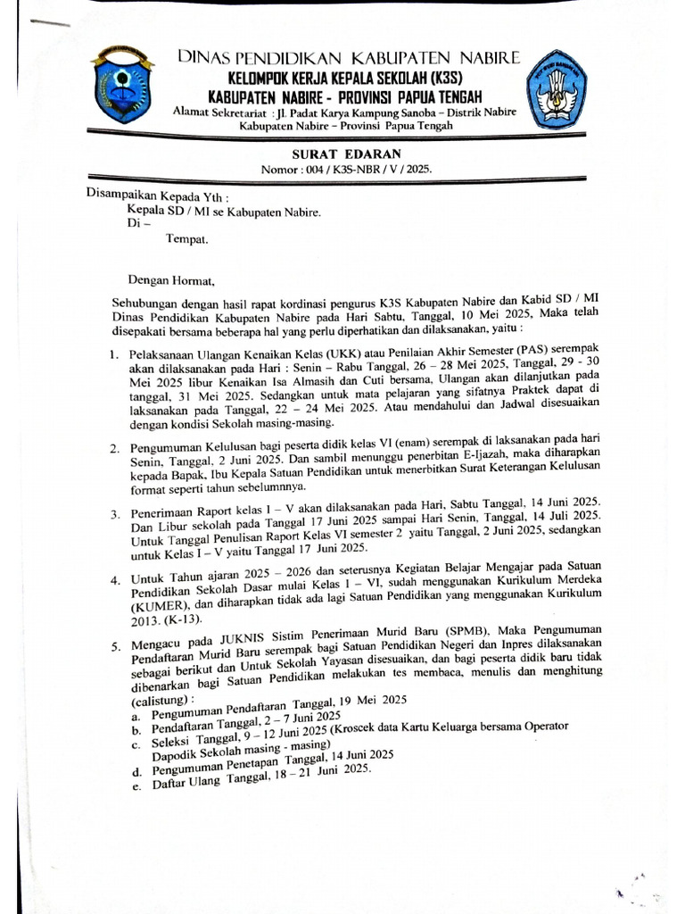 Surat Edaran K3S | PDF
