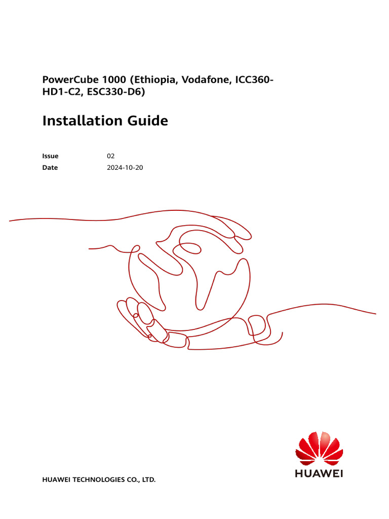 Installation Guide - PowerCube 1000 (ICC360-HD1-C2, ESC330-D6) | PDF | Parameter (Computer ...