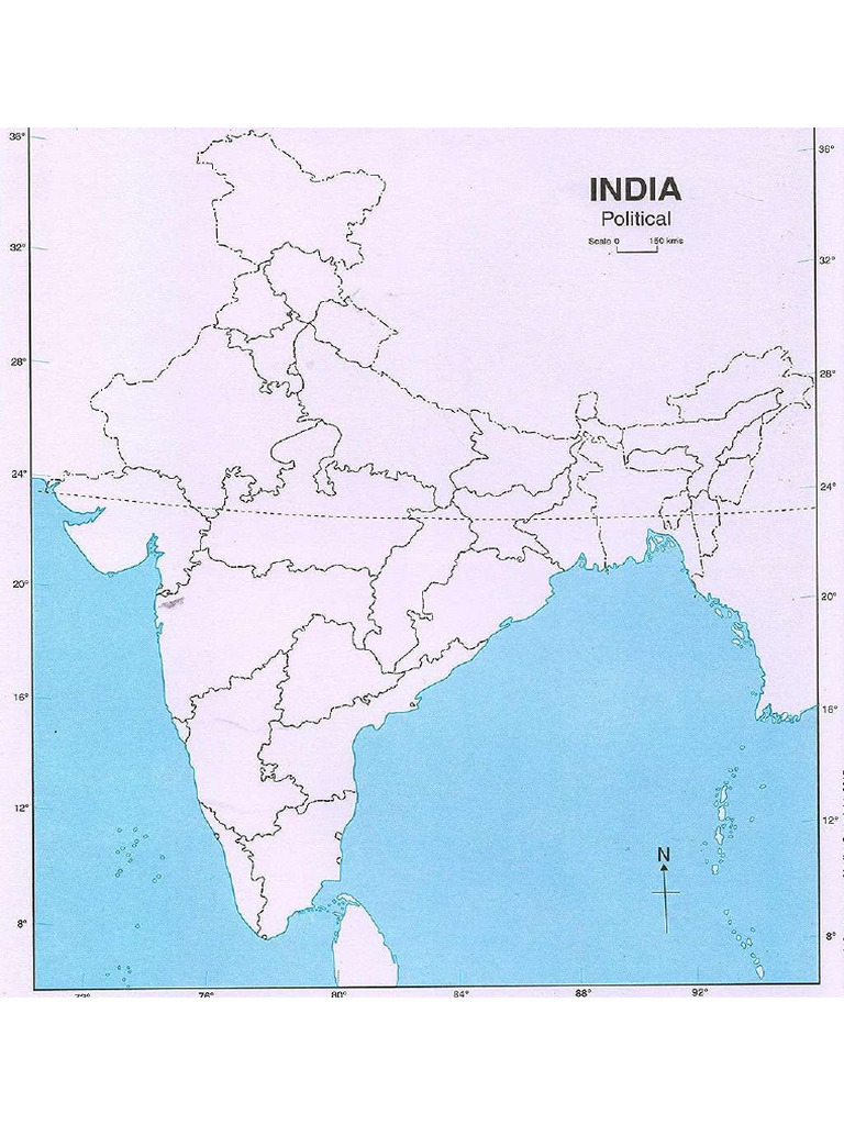 Navneet Youva Political Map India 10 Sheets | PDF