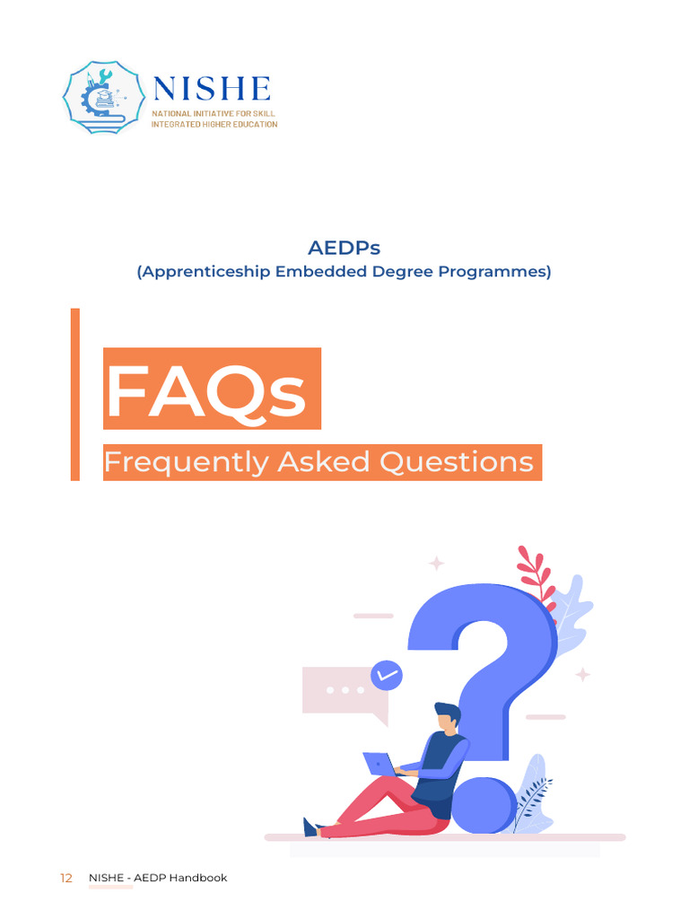 AEDP Handbook: Key FAQs and Guidelines | PDF | Apprenticeship ...