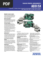Volvo Penta TAMD31 Engine Overview | PDF | Diesel Engine | Engines