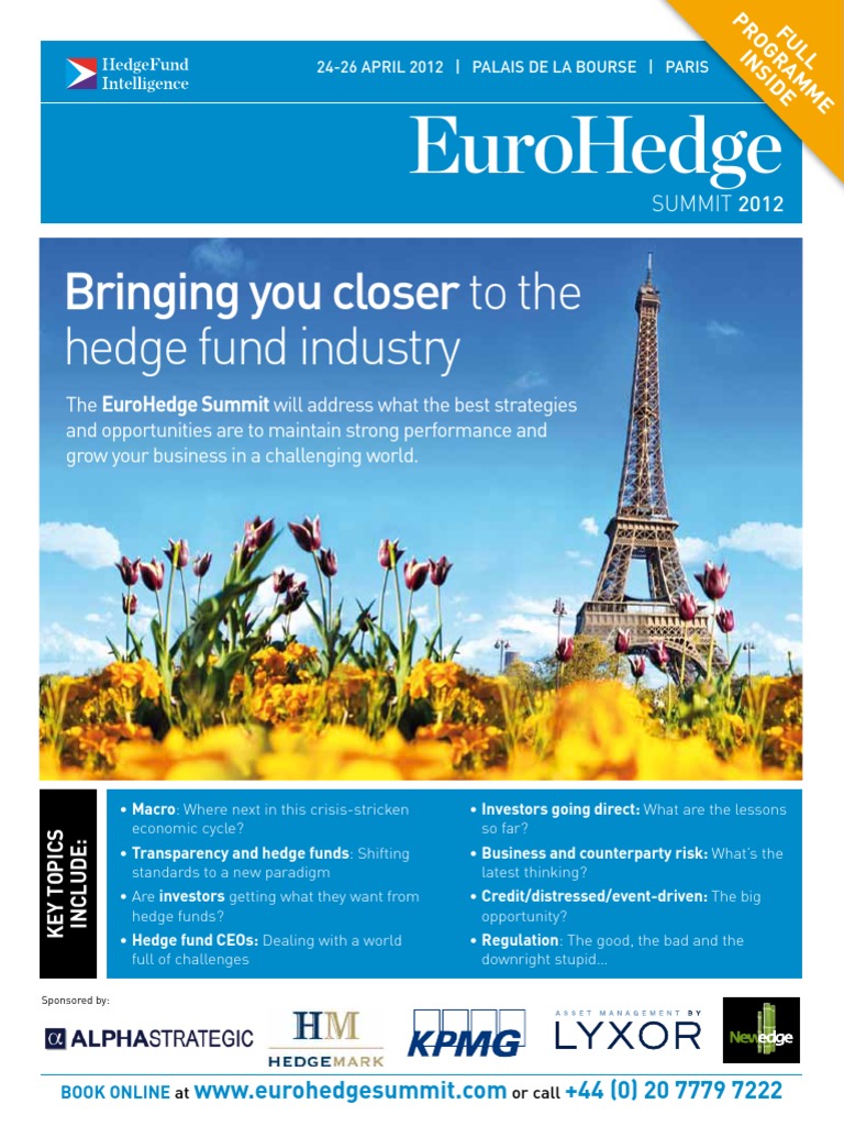 EuroHedge Summit Brochure - April 2011 | PDF | Hedge Fund | Personally ...