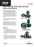 Fisher Vee-Ball Control Valves Overview | PDF | Valve | Mechanical ...