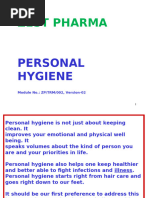 Personal Hygiene Checklist | PDF