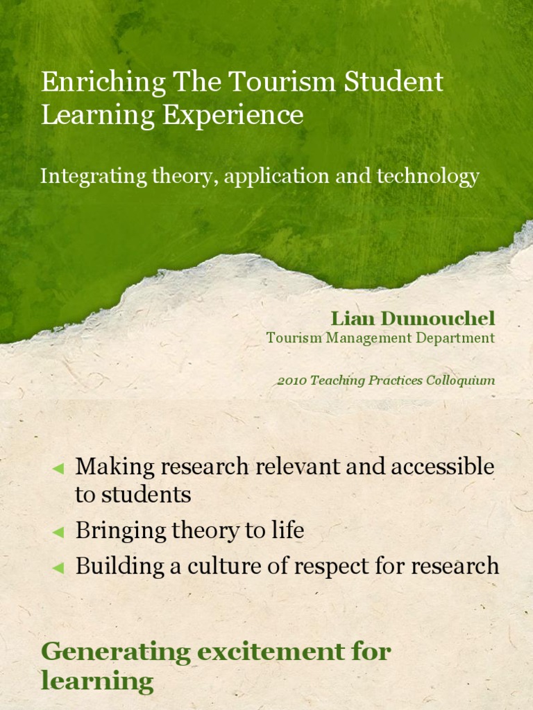 TPC - 2010 - Integrating Theory Application and Technology | PDF ...