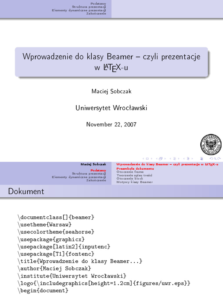 Beamer | PDF