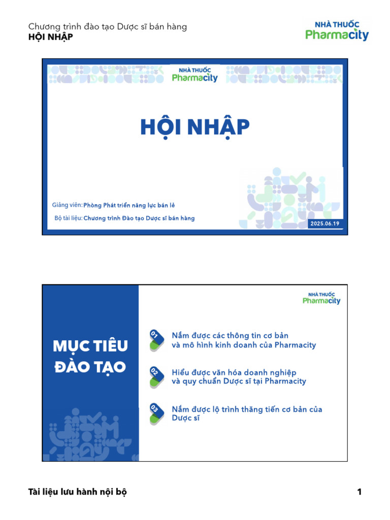 (2025.06.19) - LV01 - Học viên- Hội nhập | PDF