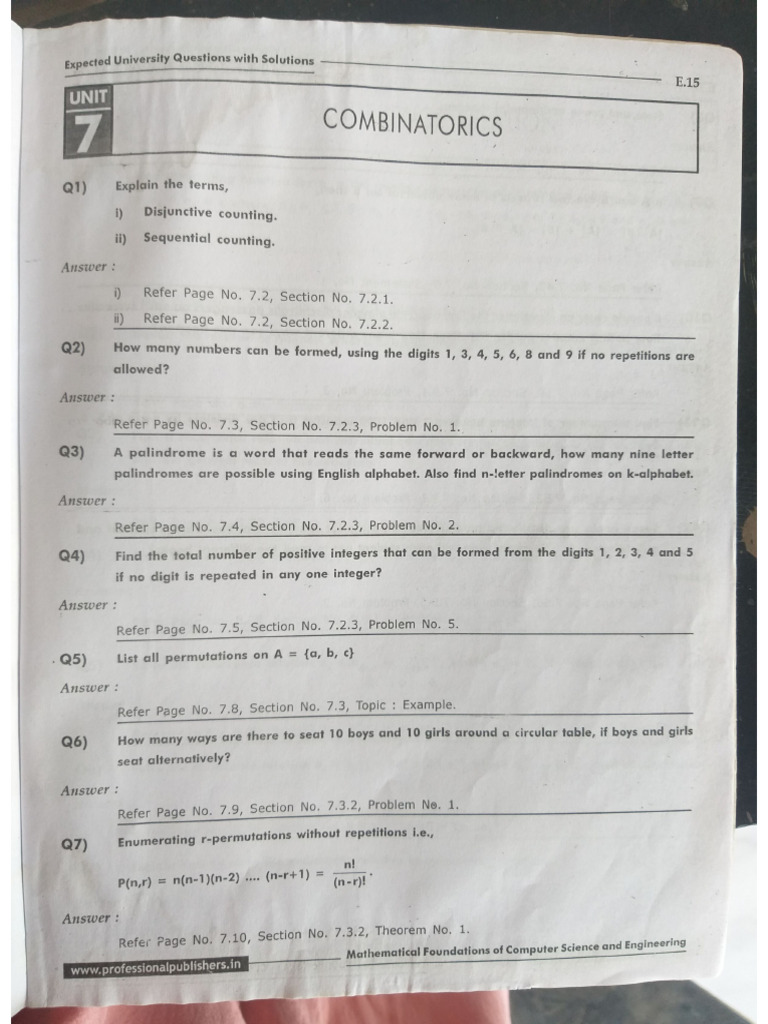 MFCS Unit - 3 Assignment | PDF