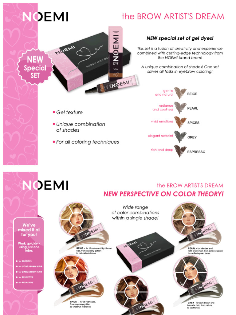 Ghid Noemi Gel Dye | PDF