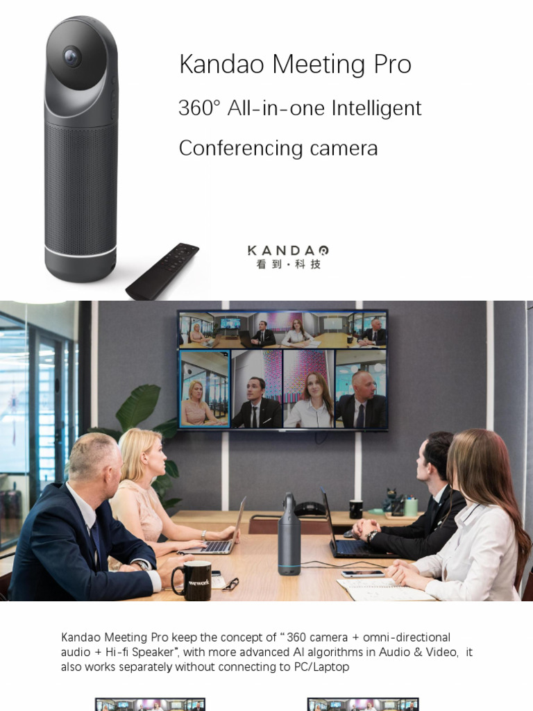 Datasheet Kandao Meeting Pro | PDF | Usb | Hdmi