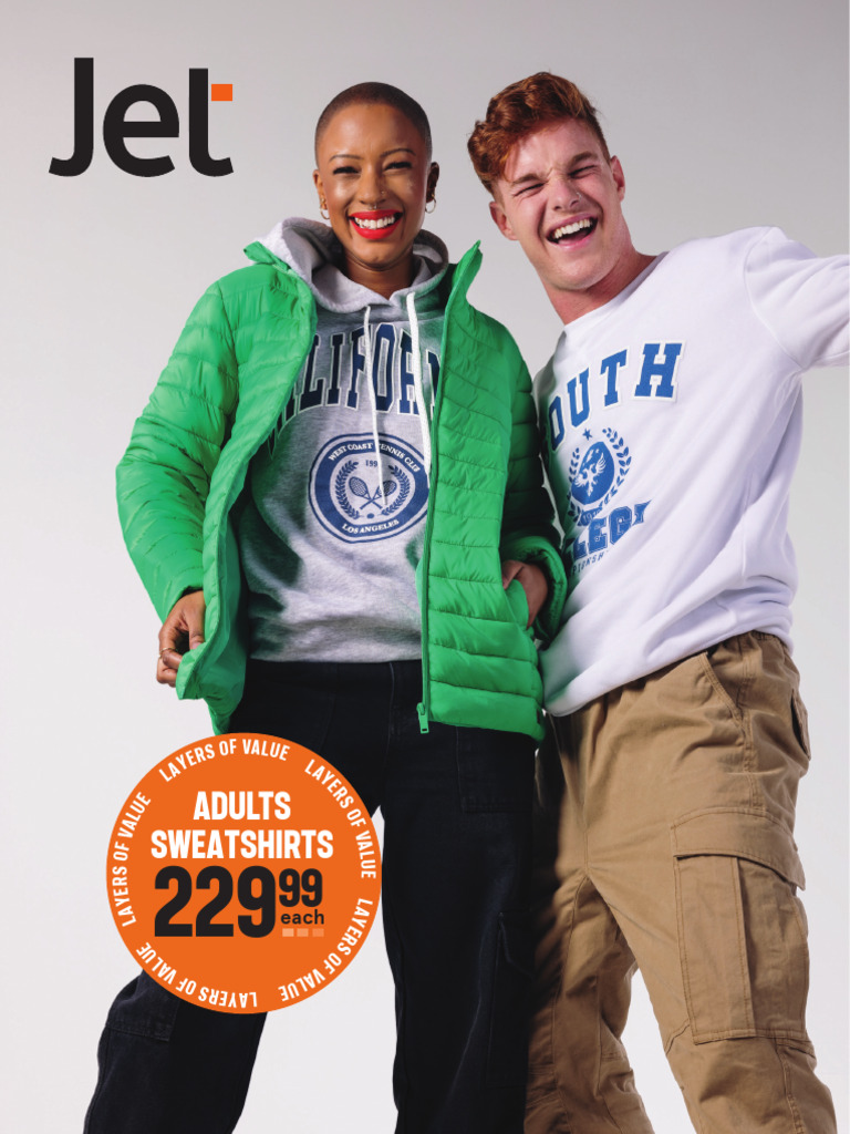 Jet Clothing Catalogue: Sweatshirts 2023 | PDF