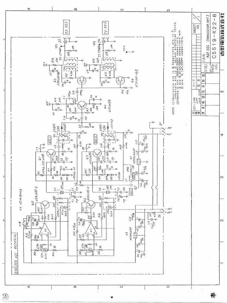 Ref Osc Transceiver Unit | PDF