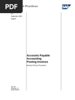 Accounts Payable Voucher Entry Methods | PDF | Voucher | Invoice