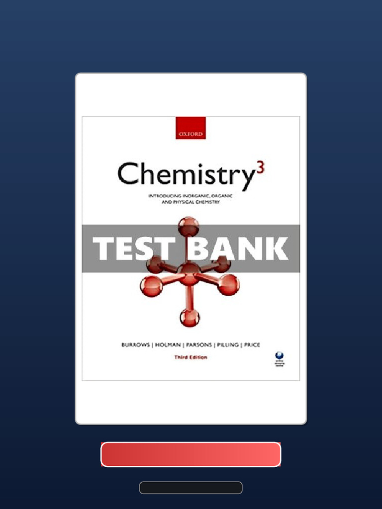 Chemistry 3 Introducing Inorganic Organic and Physical Chemistry 3 Ed ...