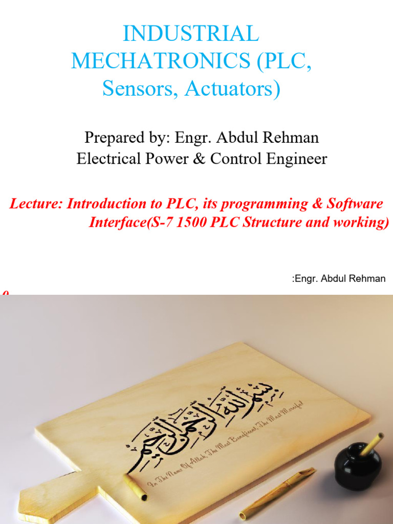 PLC Sensors and Actuators Overview | PDF | Programmable Logic ...