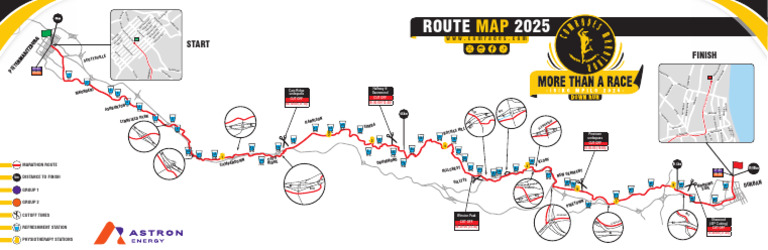 2025 Marathon Route Overview | PDF