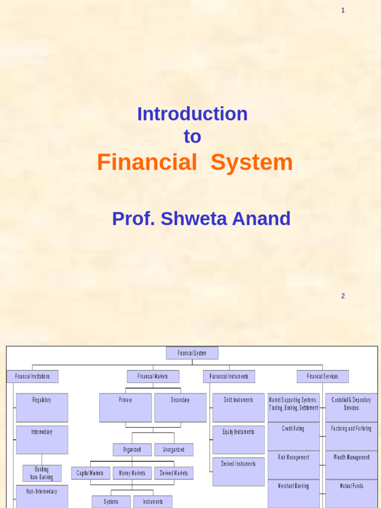 Financial System Structure Overview | PDF | Investment Banking ...