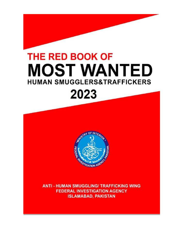 Most Wanted Human Smugglers List | PDF | Smuggling