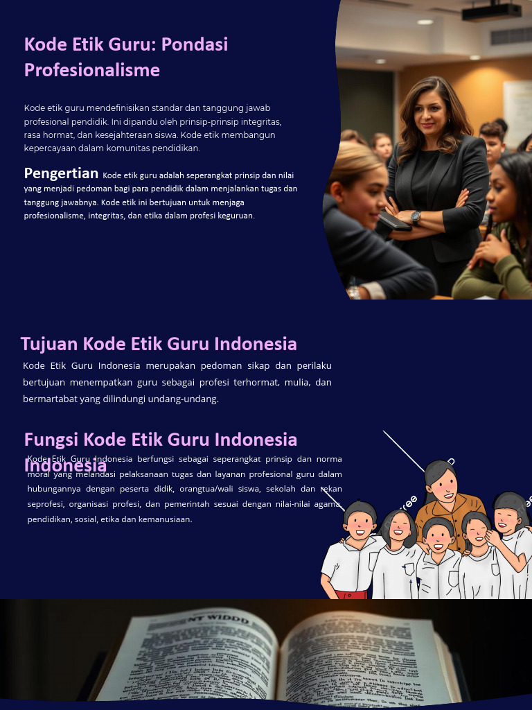 Kode Etik Guru: Panduan Profesionalisme | PDF