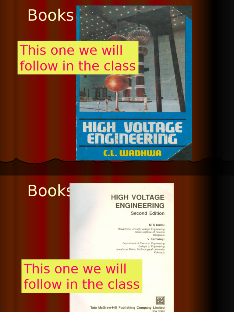 1 - Introduction To High Voltage | PDF | Electric Power Transmission | Voltage