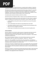 ACCA AA Audit Risk - Technical Article | PDF | Financial Audit | Audit