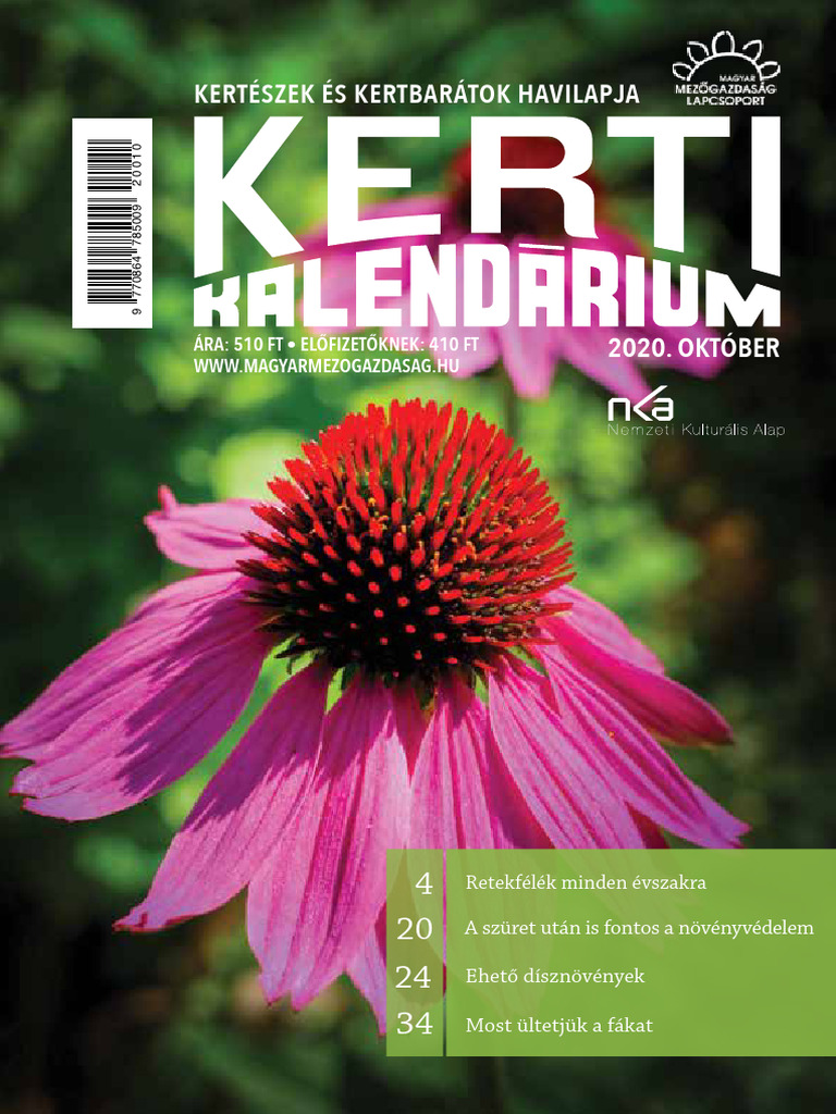 Kerti Kalendárium 2020 - 10 | PDF