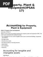 Ipsas 17 Ppe - 2025 | PDF | Depreciation | Fair Value