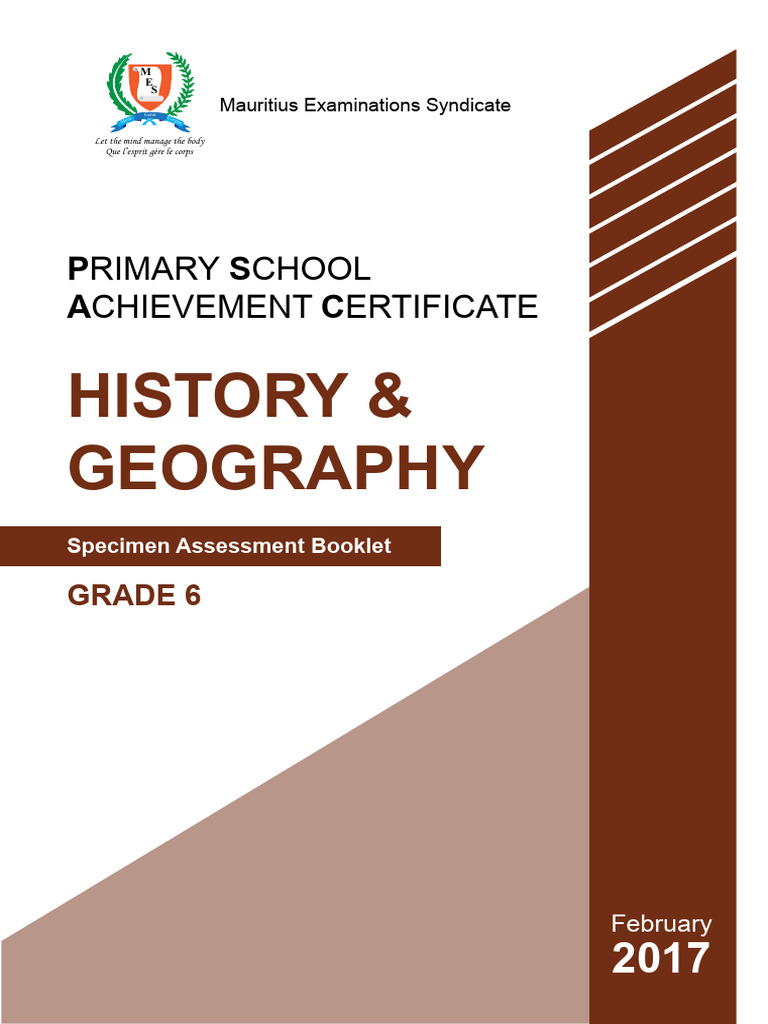History Geography | PDF | Educational Assessment | Curriculum