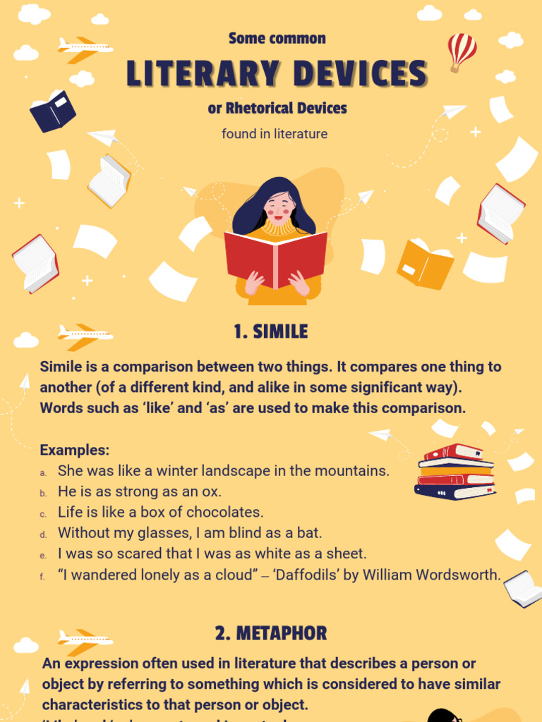 Overview of Literary Devices | PDF