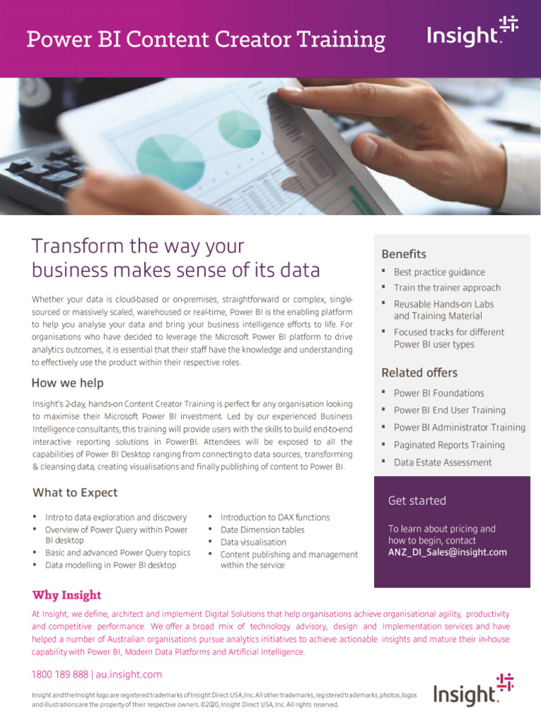 PowerBI Content Creator Training | PDF