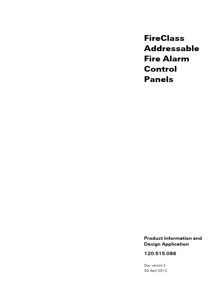 FC240 Product Information and Design Application Fire Class | PDF ...