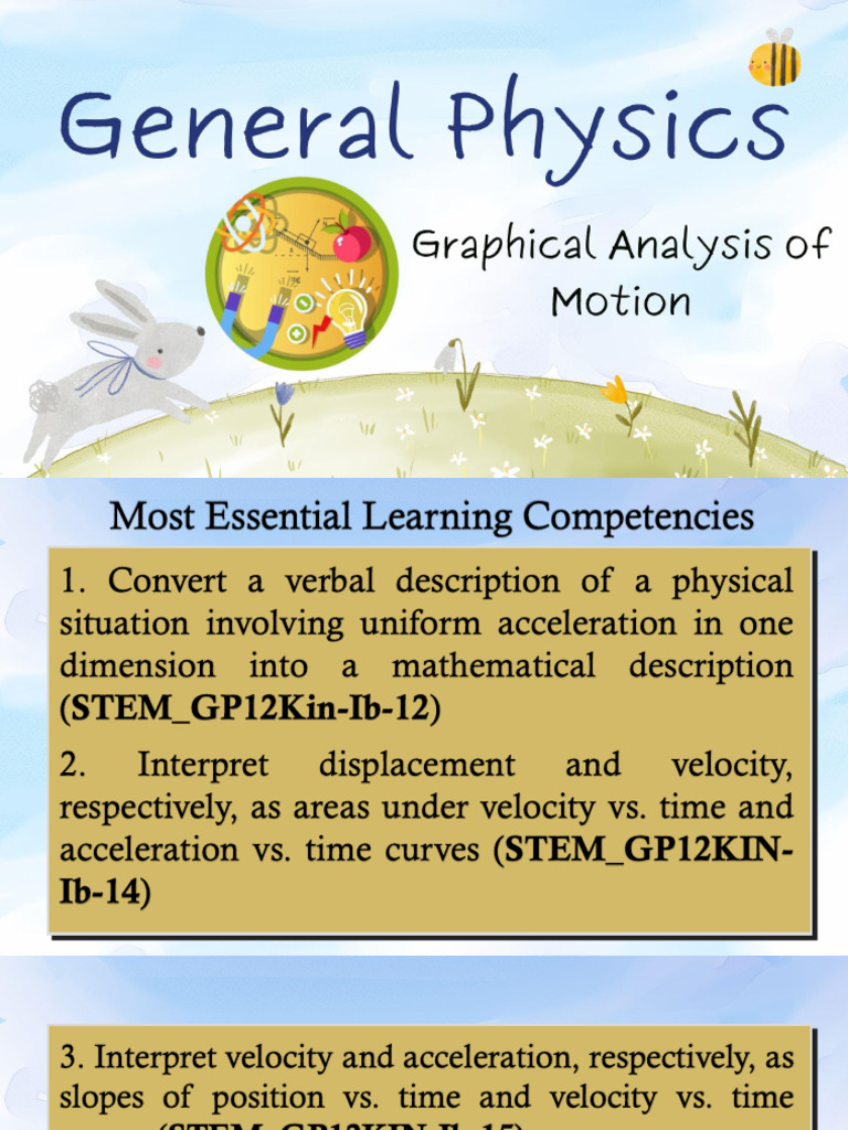 Q1W2A Graphical Analysis of Motion | PDF | Acceleration | Velocity