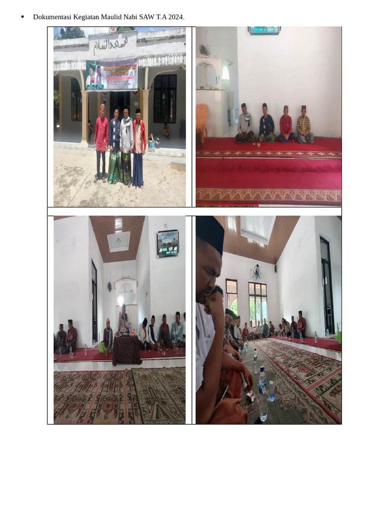 Dok. Foto Maulid Nabi SAW | PDF