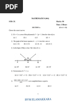 CSEC Maths - Paper 2 - June 2024 - Solutions | PDF | Circle | Slope