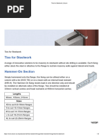 Ancon Head Restraints for Masonry Walls | PDF