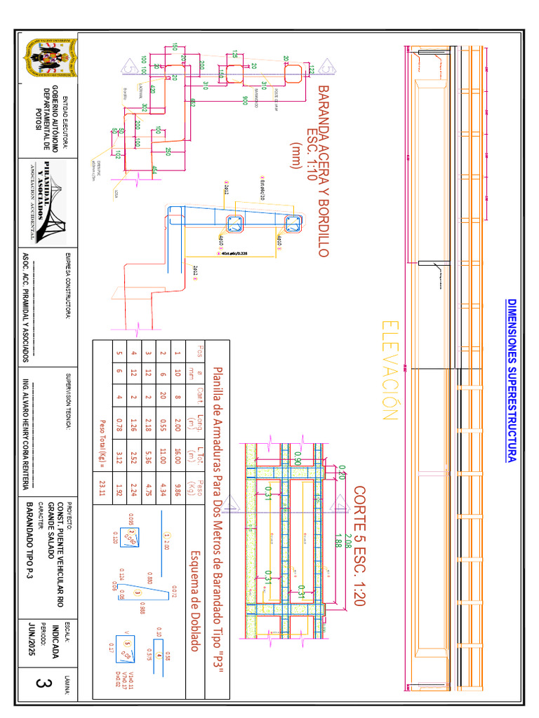 Planos Finales de Un Puente Viga | PDF