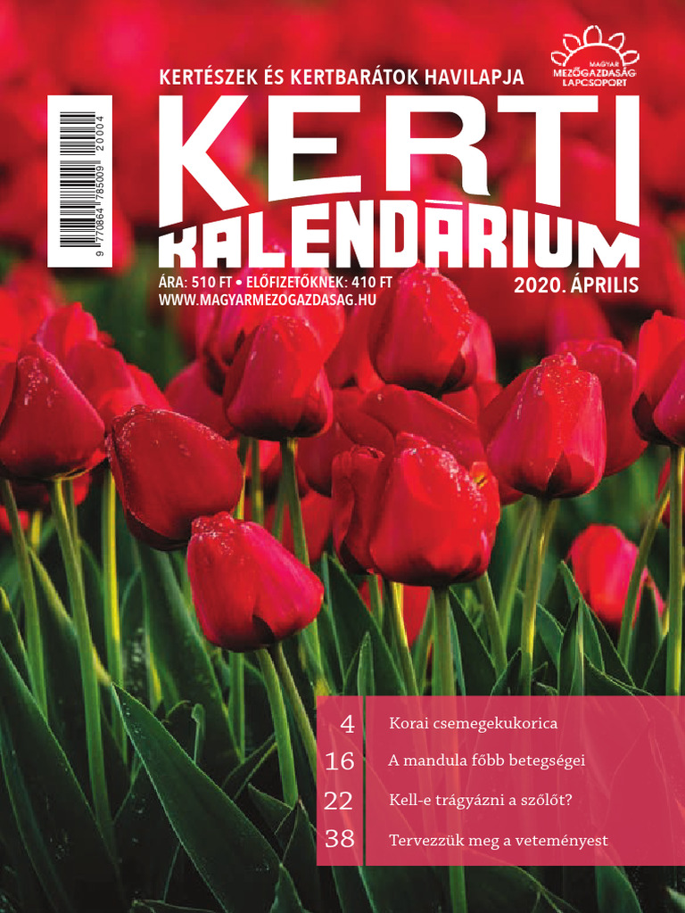 Kerti Kalendárium 2020 - Tavasz - 2 | PDF