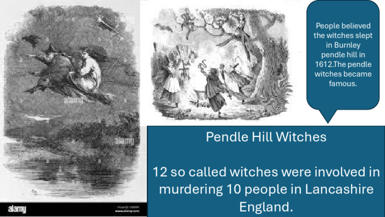 Pendle Hill Witches 12 So Called Witches Were Involved in Murdering 10 ...