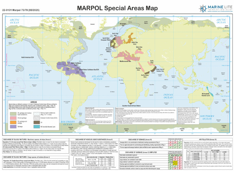 Marpol Special Area Poster 2025 | PDF