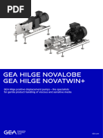 GEA Niro Soavi Panda Plus Homogenizer Brochure | PDF | Valve | Pressure