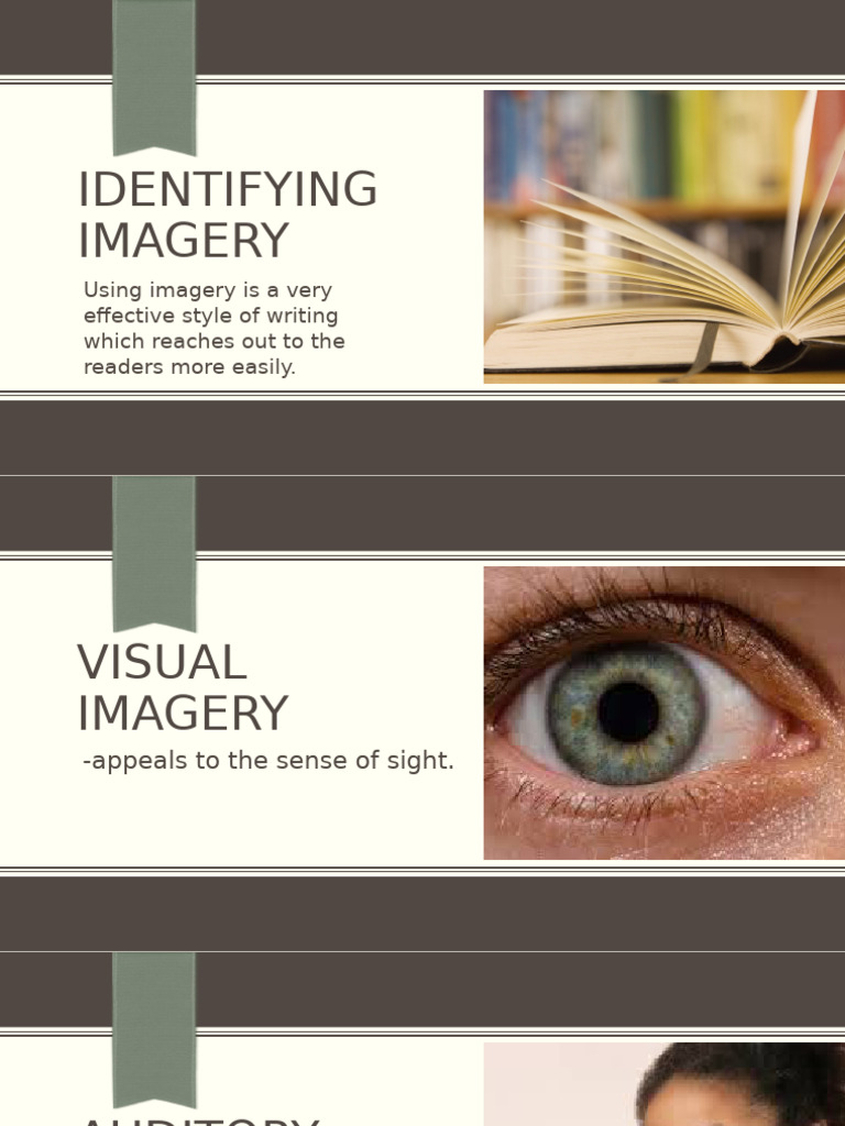 Types of Sensory Imagery Explained | PDF