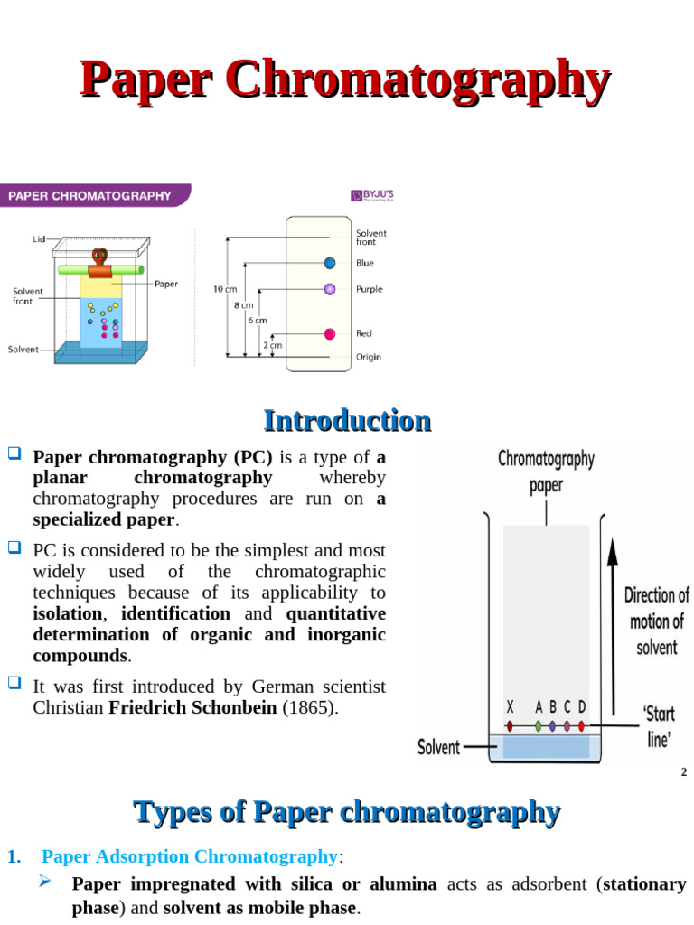 Paper Chromatography | PDF | Chromatography | Materials