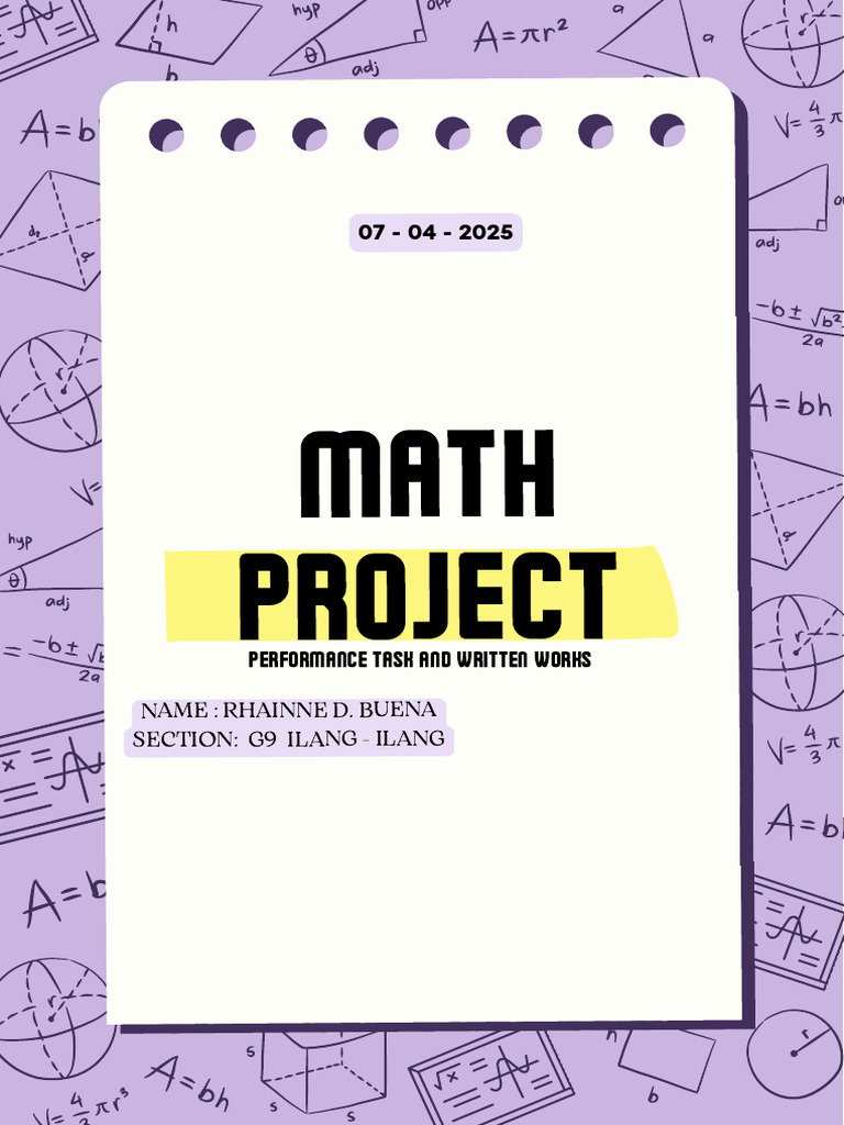 Purple and White Scribble Science Project Cover A4 Document - 20250704 - 120352 - 0000 | PDF