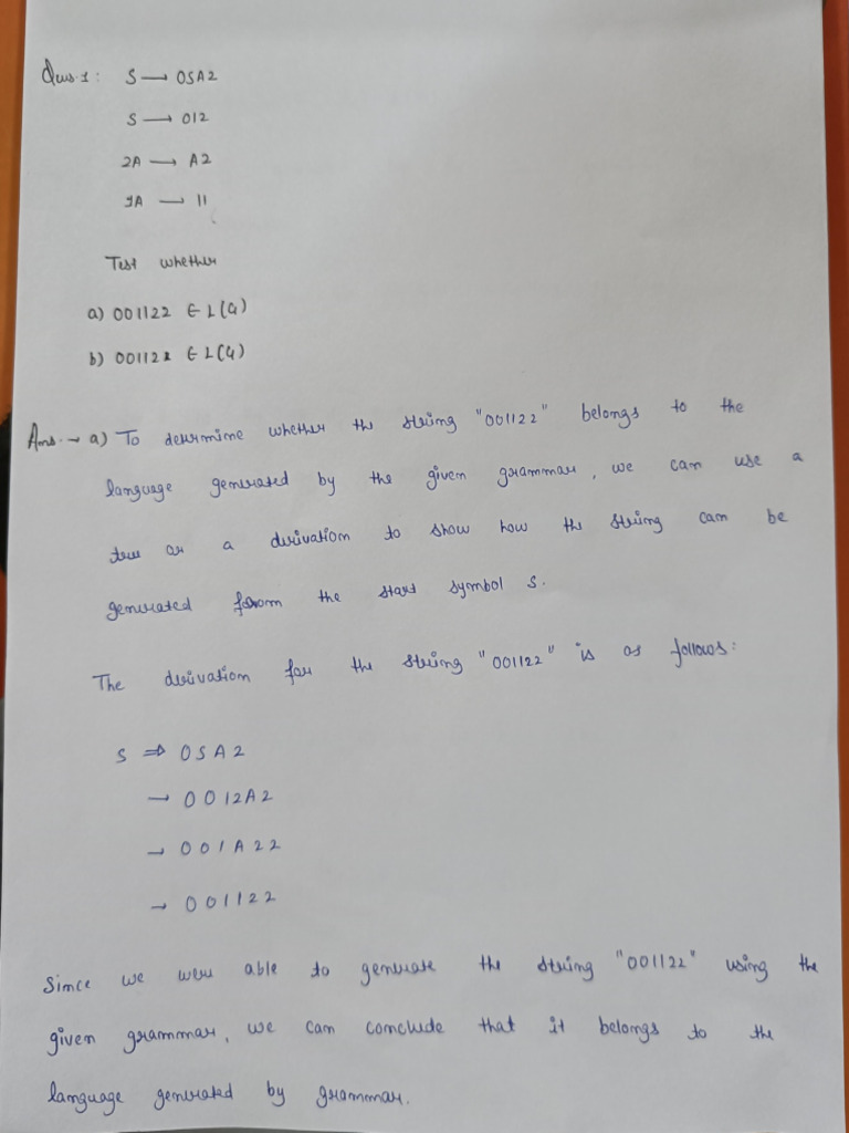 TOC Assignment | PDF